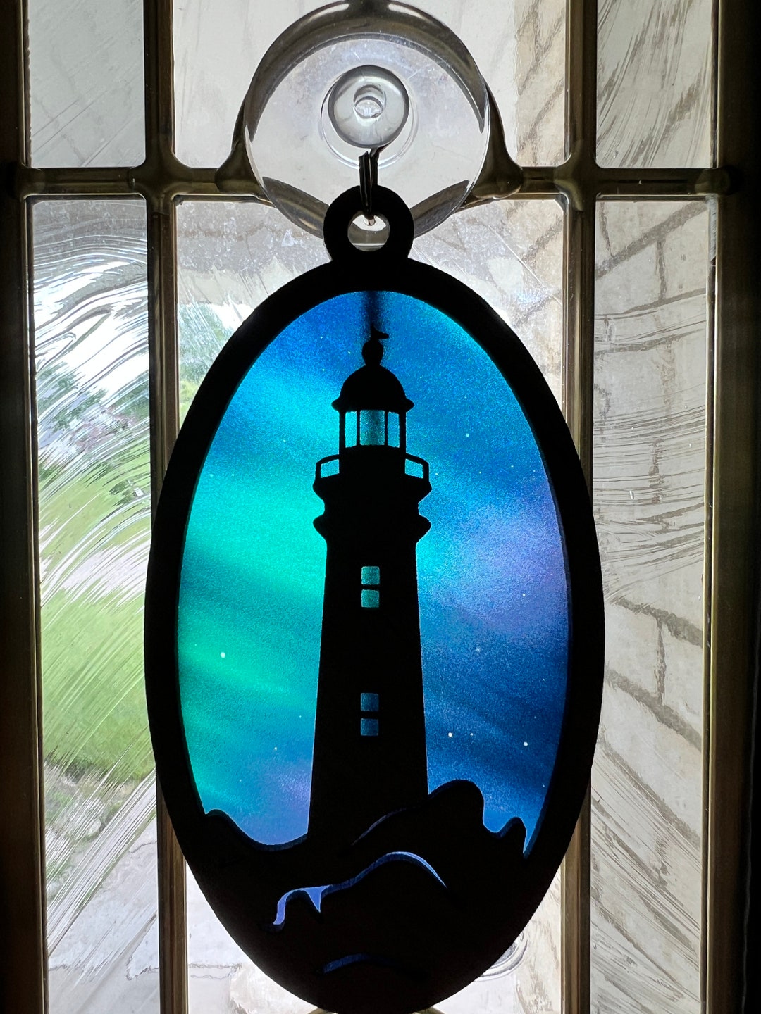 Lighthouse - Wooden & Acrylic Suncatchers – Stunning Window Decor With ...