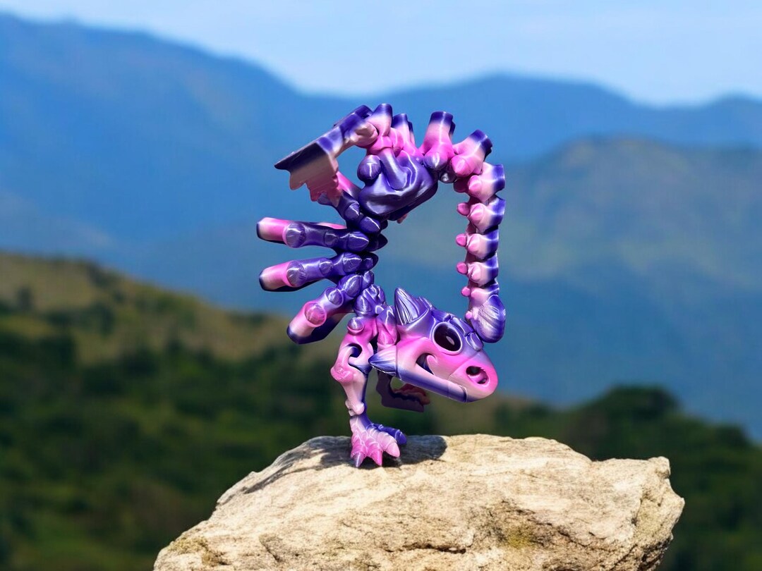 Flexi Skeleton Ankylosaurus Optional Base – 10" Long of Roaring Fun in ...
