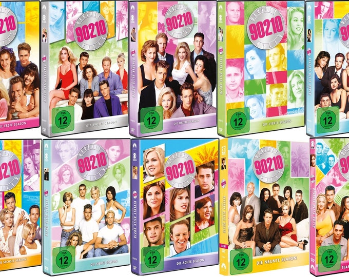LOT Beverly Hills 90210 Complete German Edition Collection - Etsy