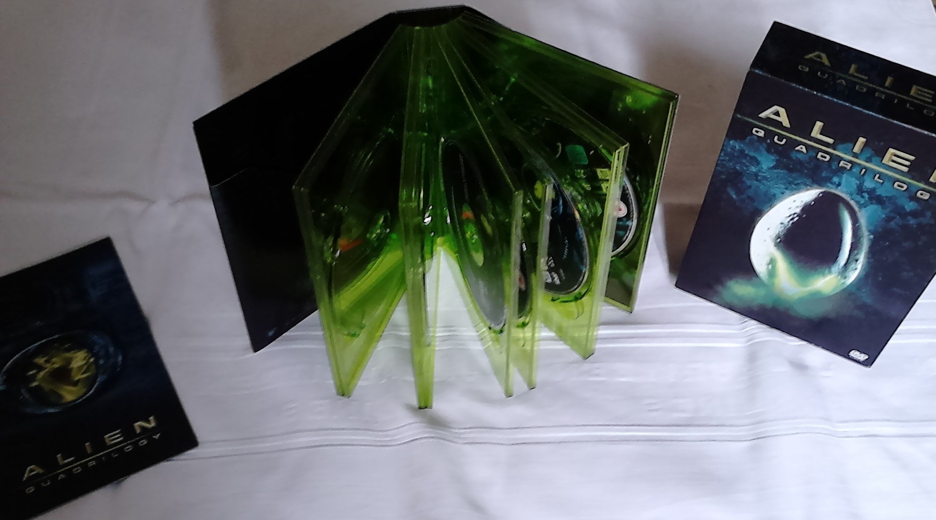 Alien Quadrilogy DVD 9 Disc Complete Box Set GREEK LIMITED Edition ...