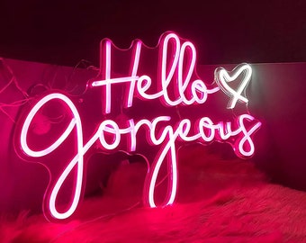 Preppy Neon Sign - Etsy UK