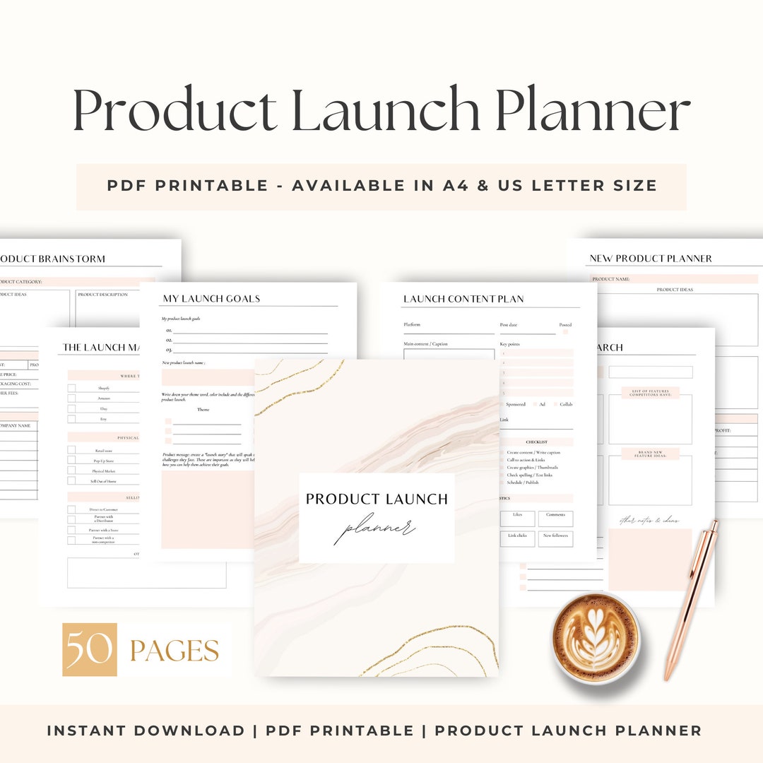 Product Launch Planner, Product Ideas, Launch Timeline, Launch Business ...