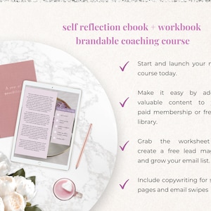Self Reflection Brandable Ecourse for Coaches Done for You Life ...