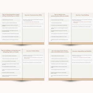 Leadership Mindset Coaching Workbook, Coaching Worksheets, Done for You ...