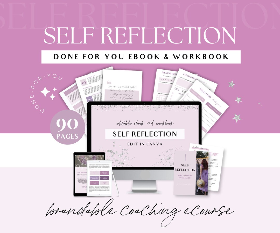 Self Reflection Brandable Ecourse for Coaches Done for You Life ...