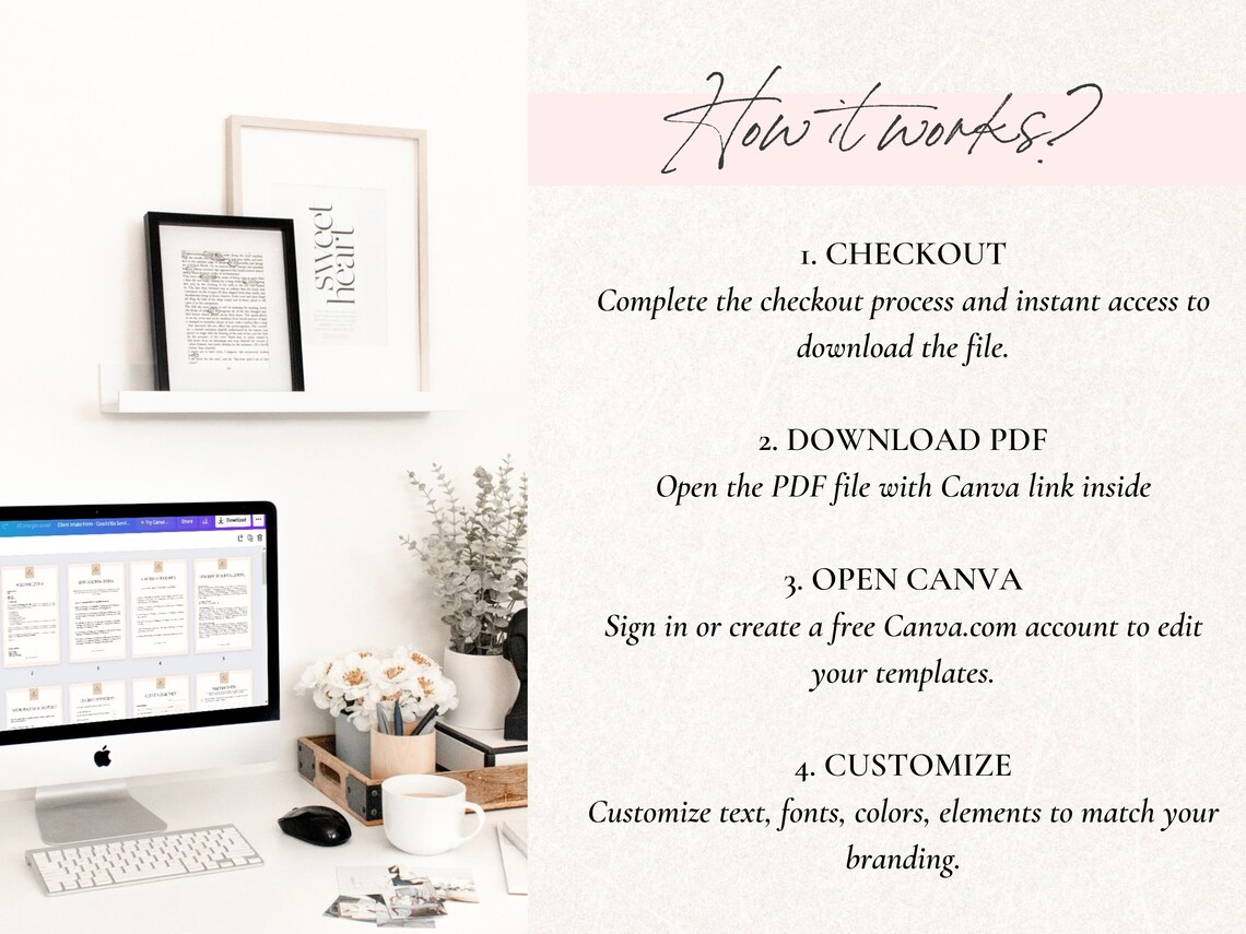 Manager Planner, Leadership Workbook, Canva Templates Planner for ...