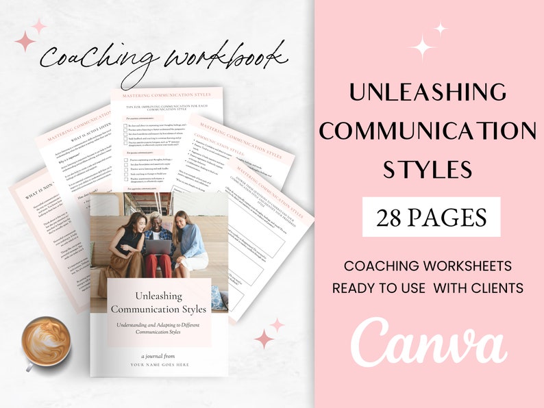 Communication Styles Coaching Workbook Journal Coaching - Etsy