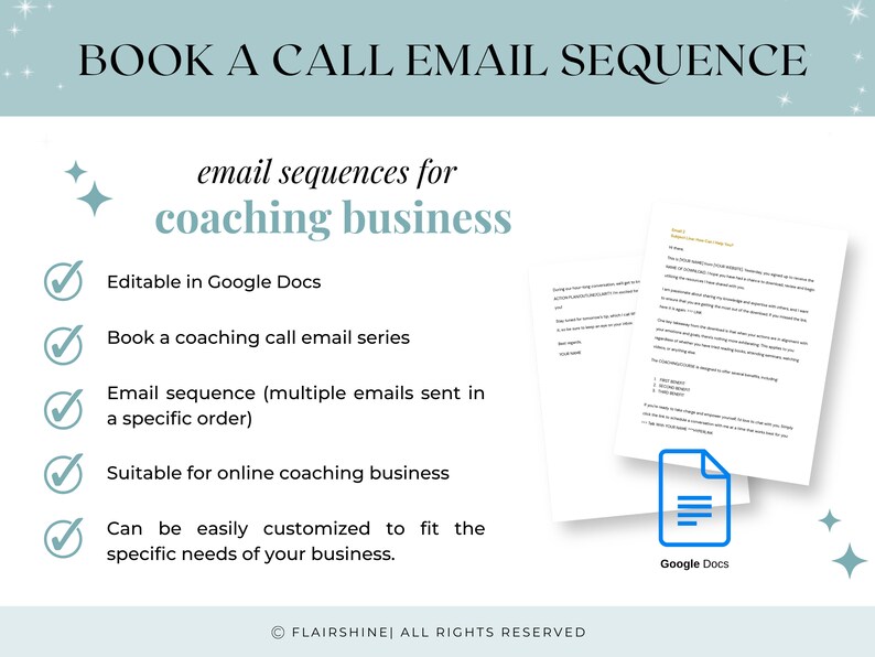 Book A Call Email Sequence Discovery Call Email Template - Etsy