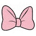 Pink Polka Dot Minnie Mouse Bow Mouse Bow Cut File Minnie - Etsy