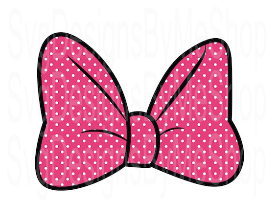 Modello Fiocco Rosa Minnie Mouse Disney Minnie Fashion Fun Minnie