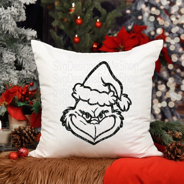 Grumpy Face Svg - Etsy