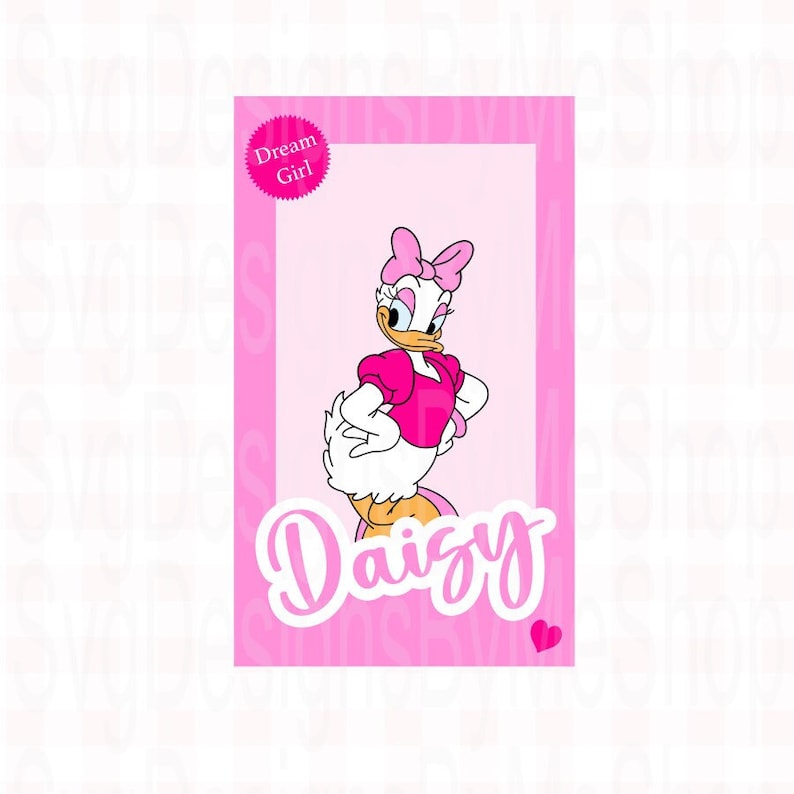 Daisy Duck Svg Mickey Minnie Svg Daisy Svg Daisy Duck Png - Etsy