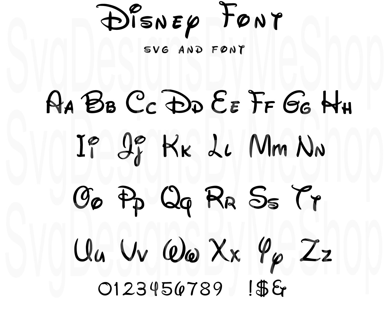 Mouse Alphabet SVG Mouse Font SVG Letters SVG Customize - Etsy