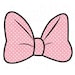 Pink Polka Dot Minnie Mouse Bow, Mouse Bow Cut File, Minnie Bow File ...