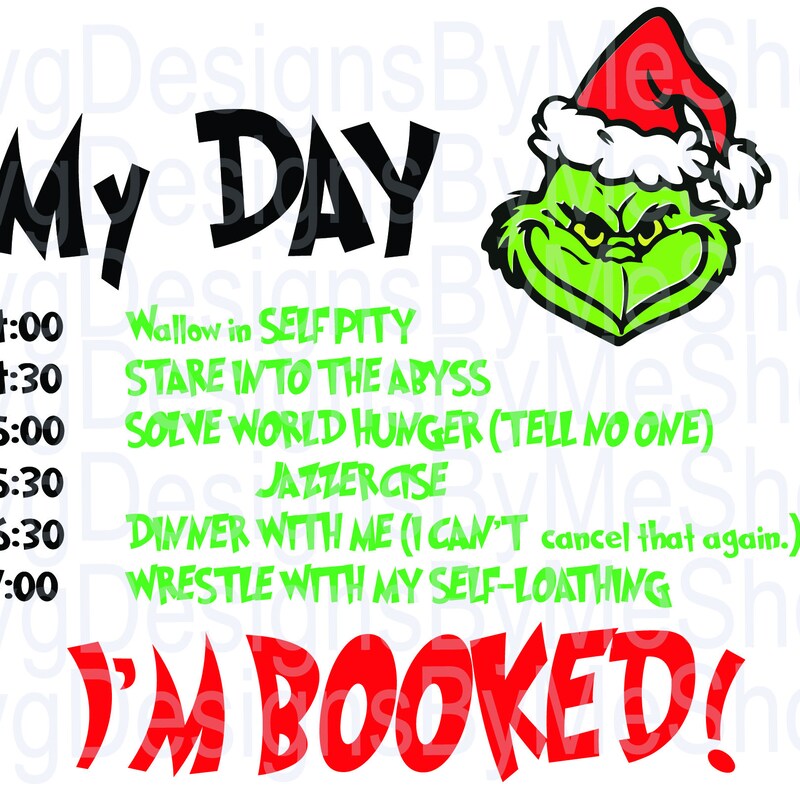 Grinch mi día svg - Etsy México