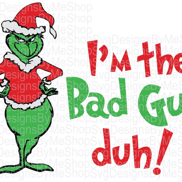 Bad Guy Svg - Etsy