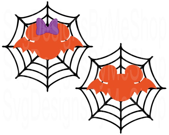Mouse Bat Svg Spider Svg Spider Web Svg Mickey SVG - Etsy