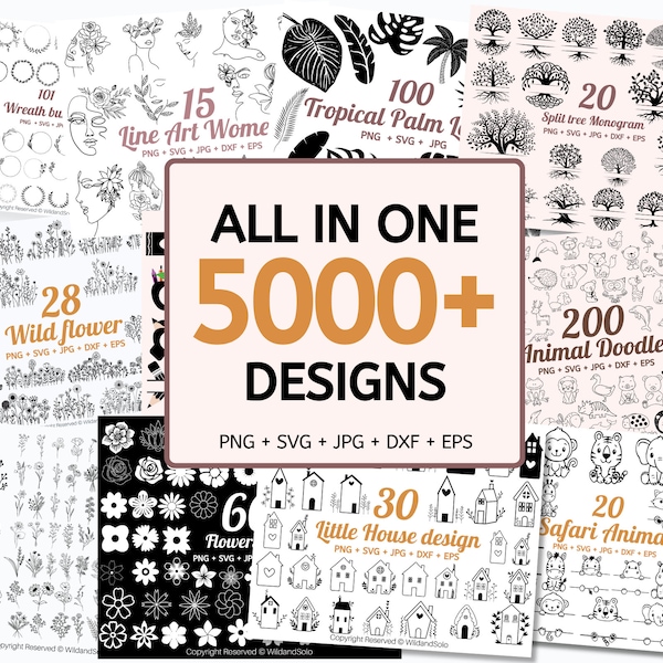 Svg Tshirt Bundle - Etsy