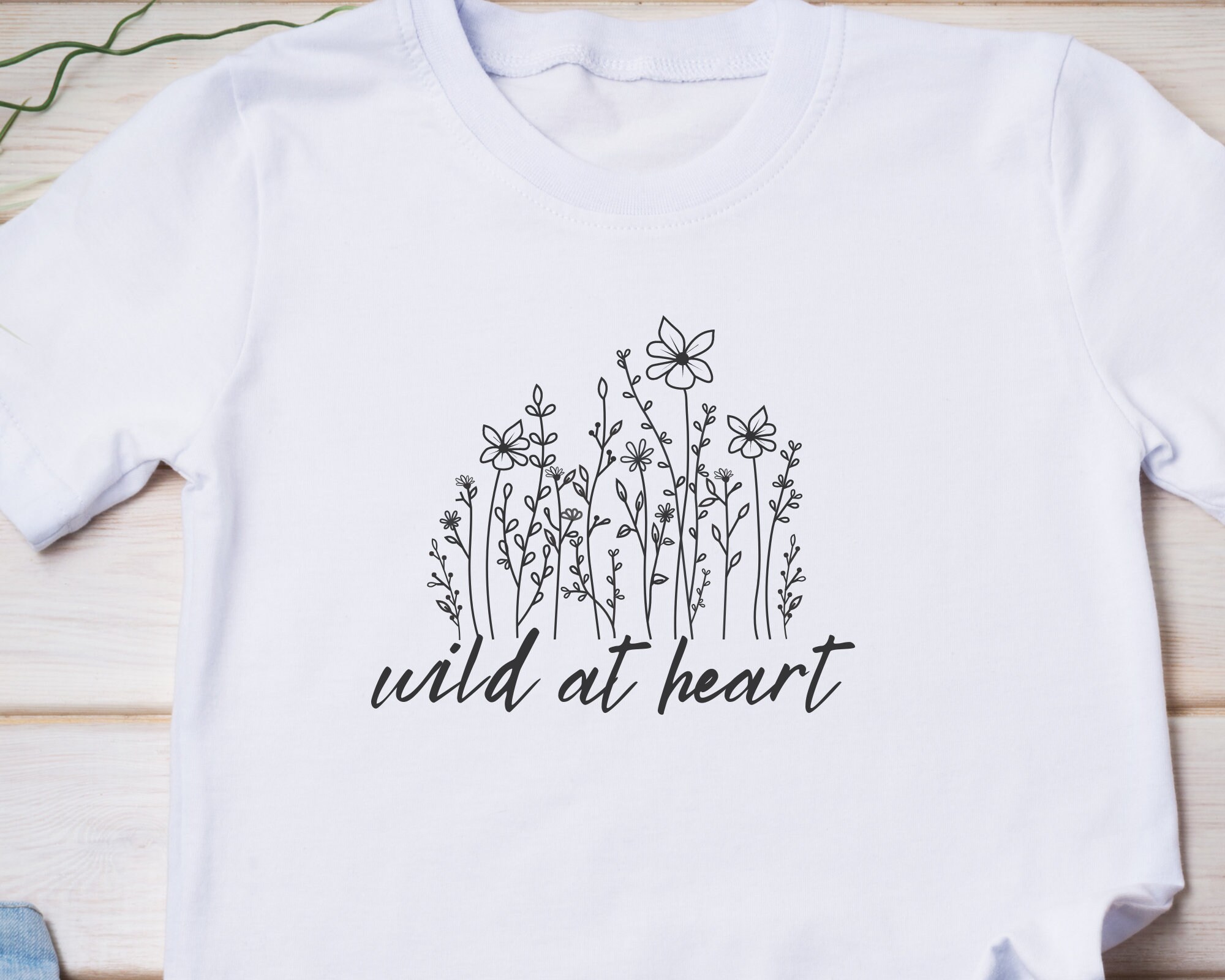 Wildflowers Svg Floral Svg Nature Svg Wild Flower Svg - Etsy