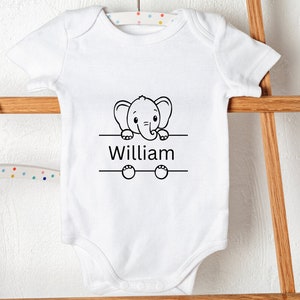 Elephant Split Safari Animals, Safari Animals Outline, Safari Animal ...