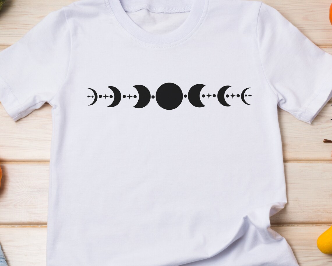 Moon Phase Svg Mystic Celestial Svg Cut File for Cricut - Etsy