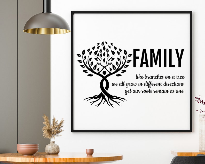 Family Reunion Svg Bundle Family Tree With Quotation Svg Our - Etsy UK