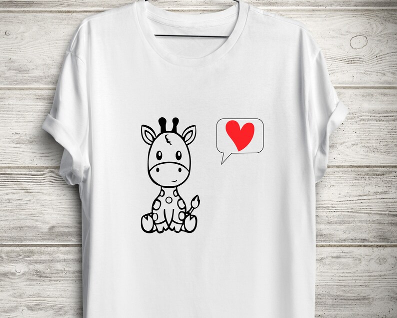 Giraffe Svg School Classroom Label Kids Safari Animals - Etsy