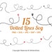 Dashed Line Doodles, Dotted Line Svg , Dotted Line Doodles Set, Dotted ...