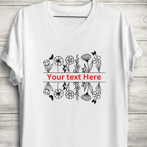 30 Split Wildflower Svg Bundle, Bouquet SVG, Floral Svg, Minimalist Svg ...