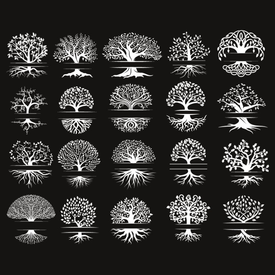 Tree of Life Monogram Svg, Family Reunion SVG, Family Tree Svg, Tree ...