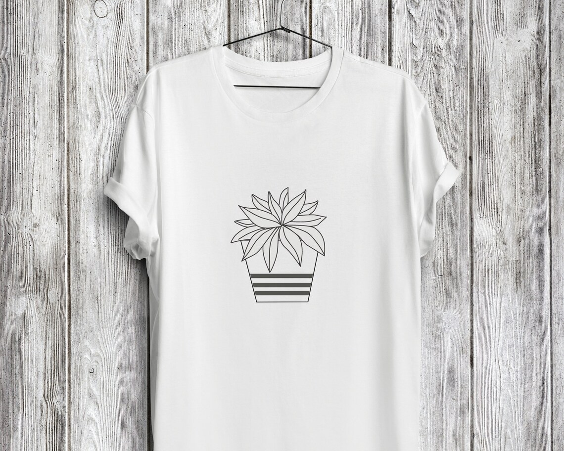 Flower Pot SVG Plants SVG Gardening SVG Potted Plants Svg - Etsy