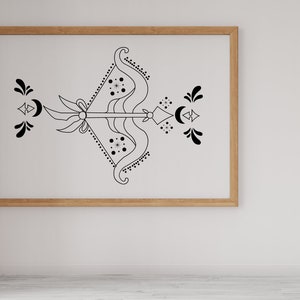 12 Outline Zodiac Signs SVG Bundle, Floral Zodiac Sign Svg, Astrology ...