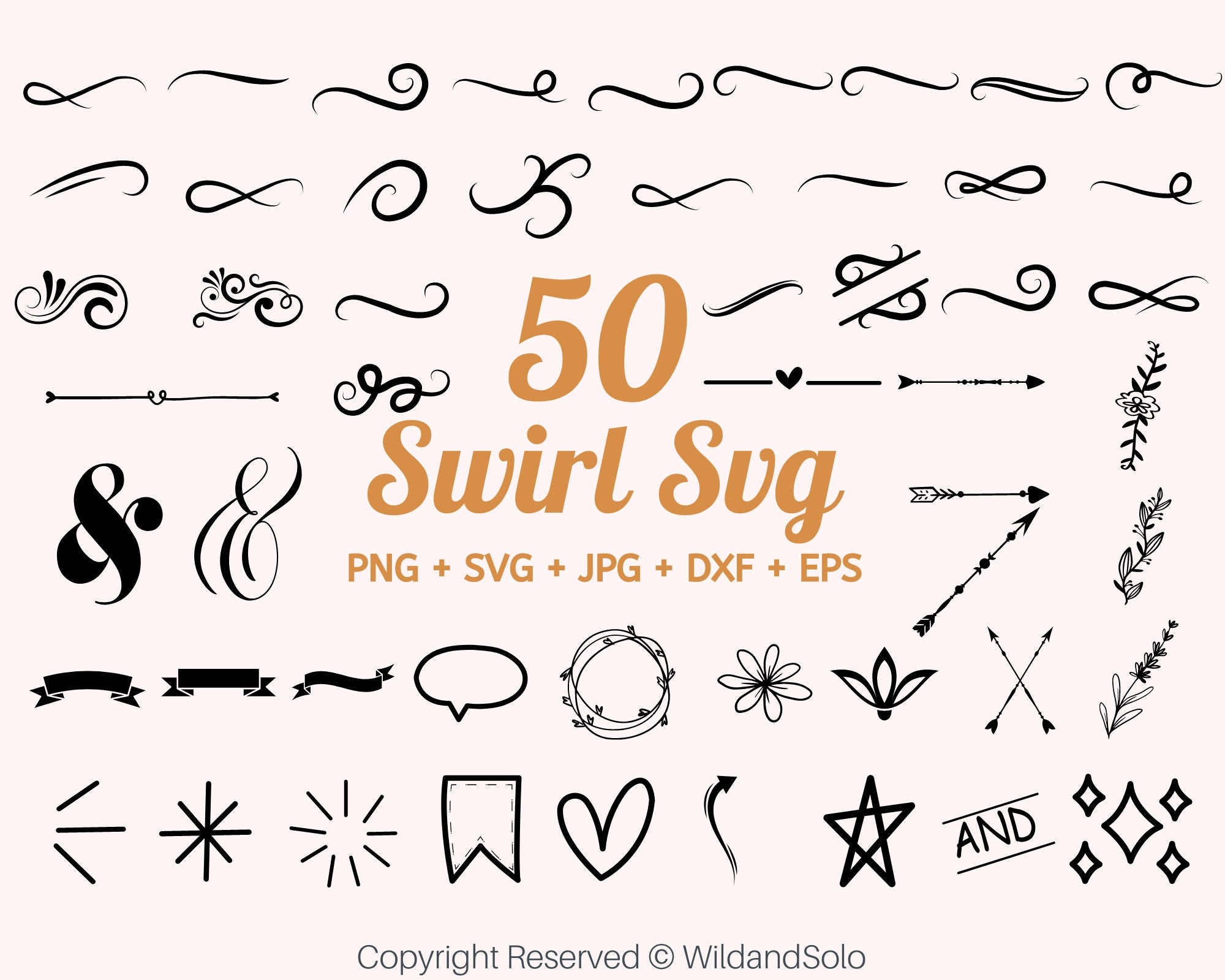 Swirl Svg Bundle Swashes Svg Swoosh Svg Doodle Elements Svg - Etsy Finland