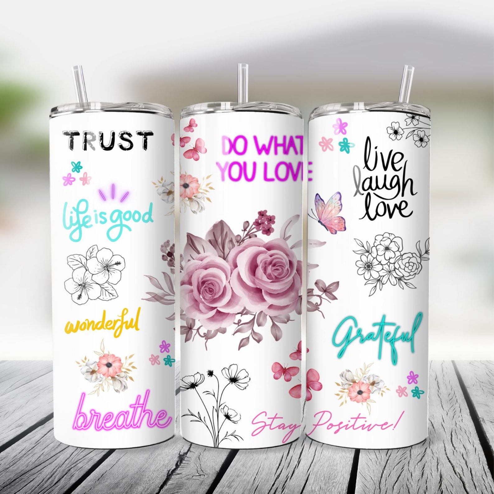 30 Tumbler Quotation Design,20 Oz Tumbler Design, Positive Quotes Png ...