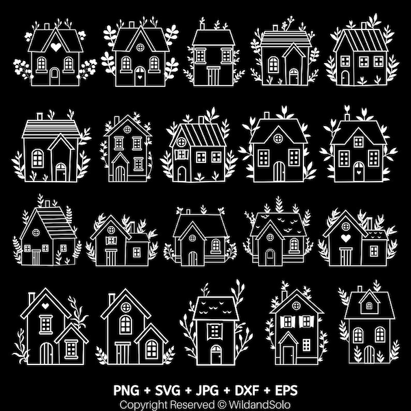 House Svg - Etsy