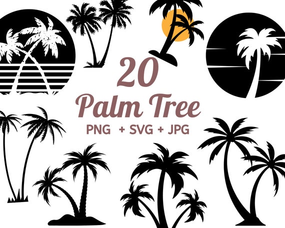 Palm Tree Bundle SVG Palm Tree SVG Palm Tree Silhouette - Etsy Palm Tree Bundle SVG Palm Tree SVG Palm Tree Silhouette - Etsy