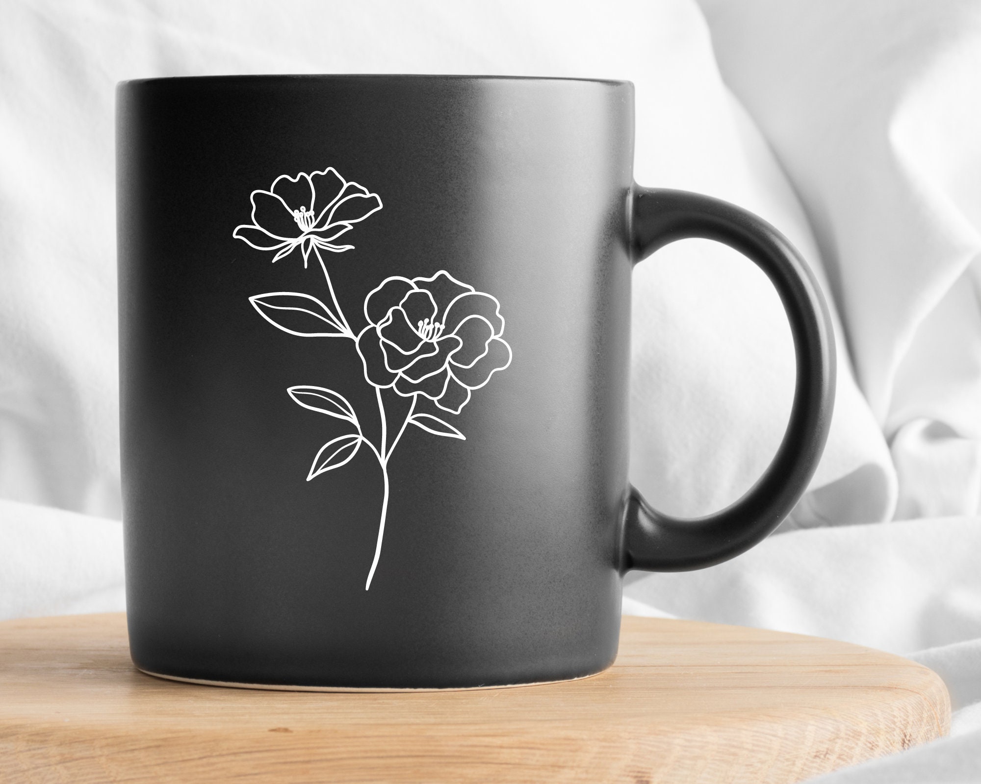 30 Flower Svg Minimalist Svg Nature Svg Wildflowers Svg - Etsy Canada