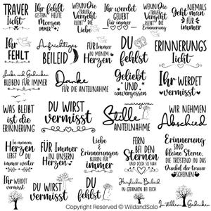 Farewell German Plotter File Svg, Farewell Design, 30 German Design ...