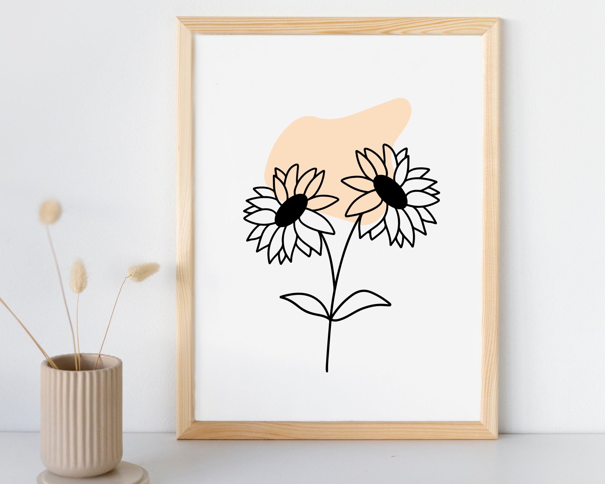 30 Flower Svg Minimalist Svg Nature Svg Wildflowers Svg - Etsy Canada