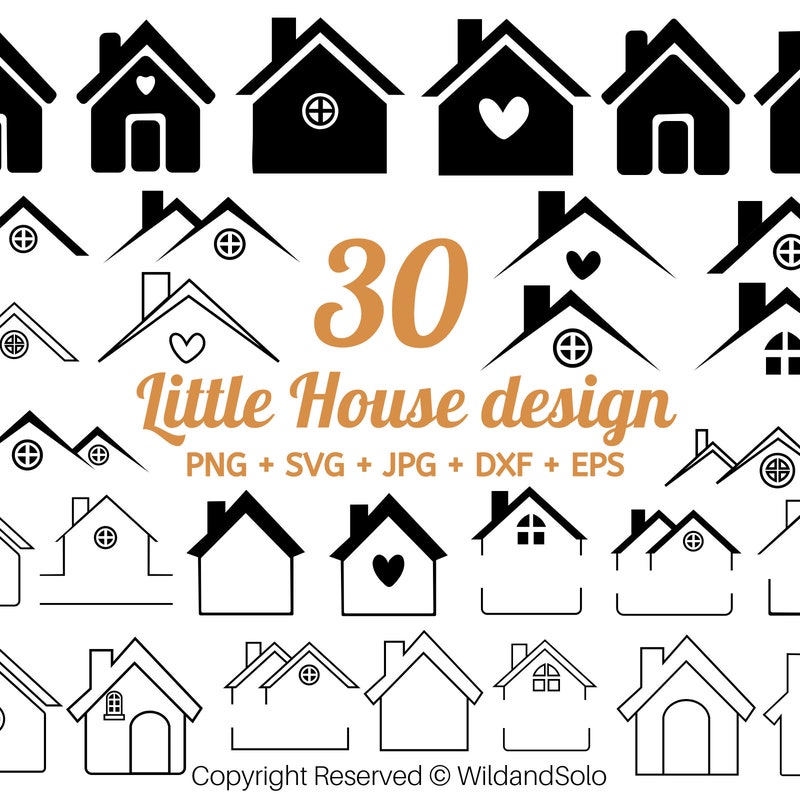 House Svg - Etsy