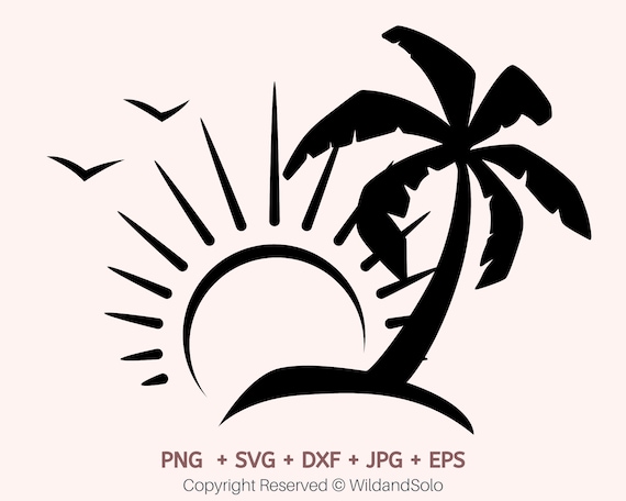 Palm Tree Svg Palm Tree Cut File Palm Tree Silhouette Palm - Etsy Australia