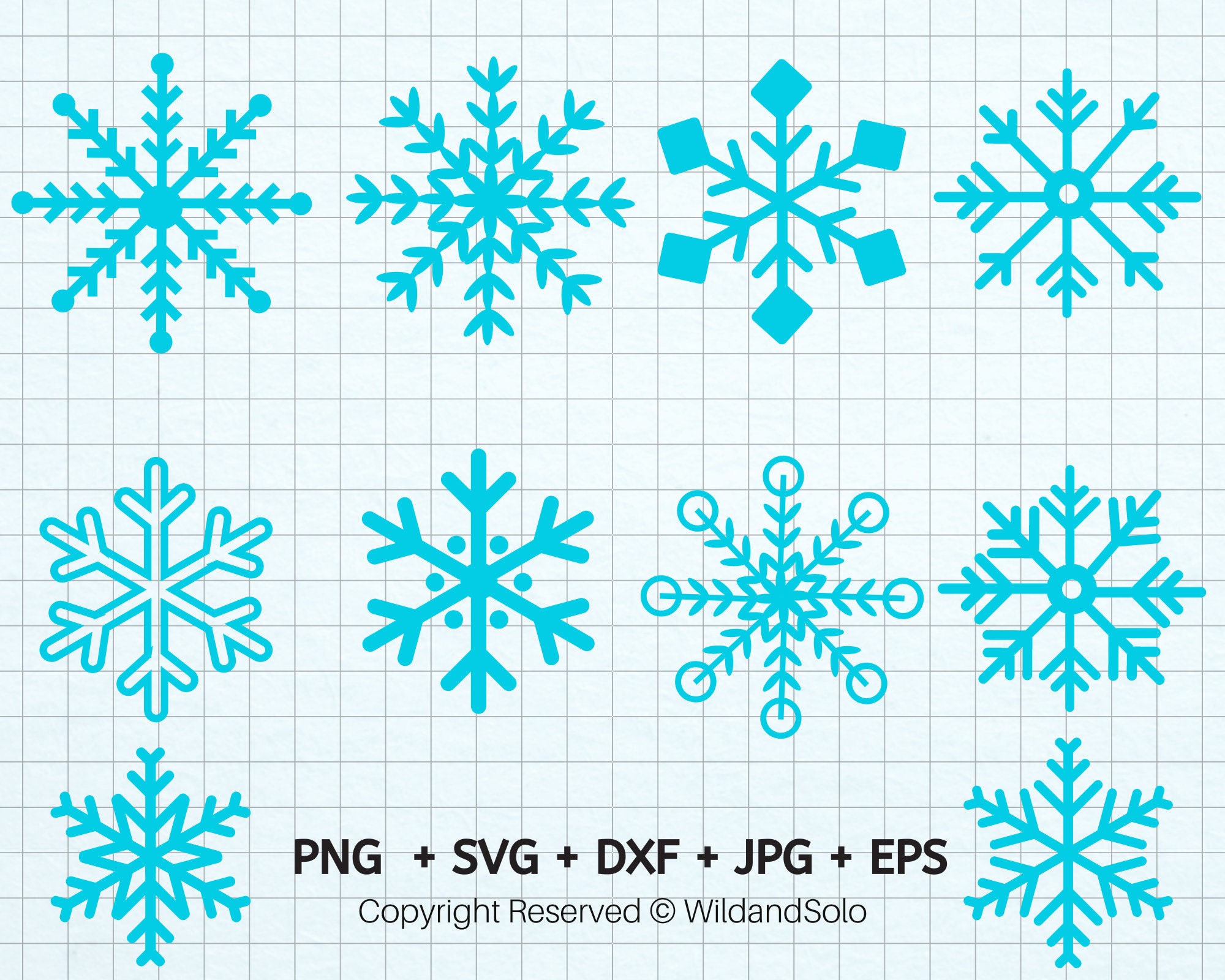 Snow Flakes Svg Bundle Christmas Svg Snowflakes SVG Snow - Etsy