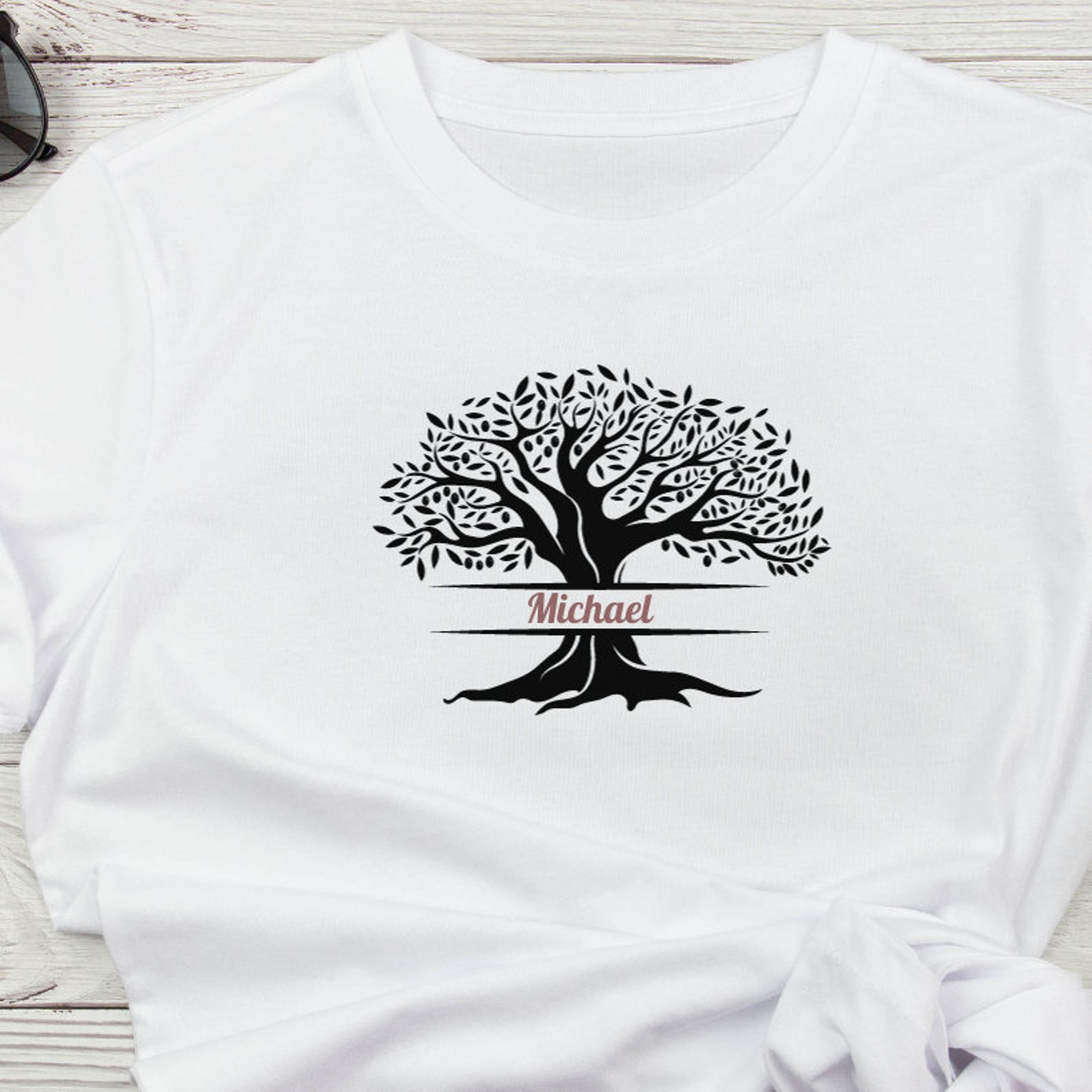 Tree of Life Monogram Svg, Tree Roots Svg, Tree With Roots Svg, Family ...