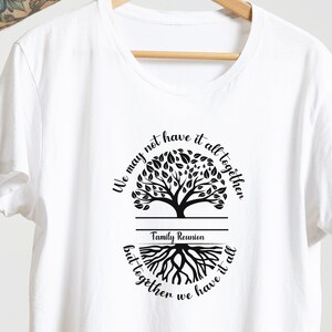 Family Tree With Quotation Svg Bundle Family Reunion Svg - Etsy