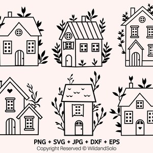 06 Little Home Svg Bundle, Little House Png, House Clipart, House Svg ...