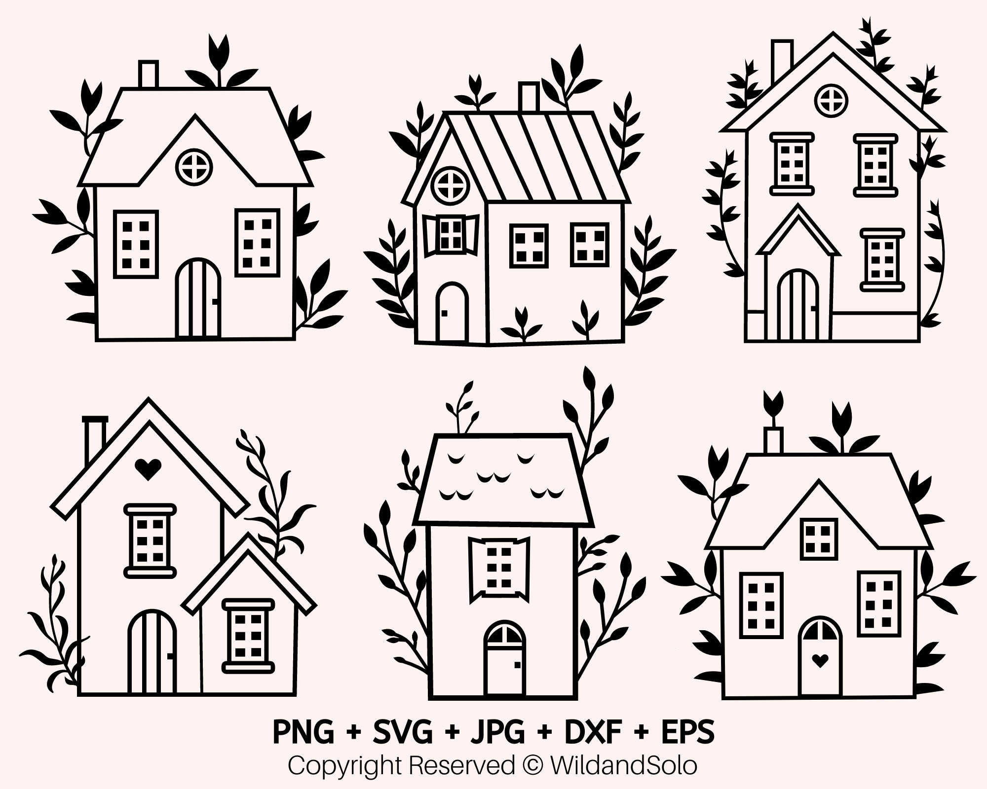 06 Little Home Svg Bundle Little House Png House Clipart - Etsy