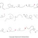 Dashed Line Doodles, Dotted Line Svg , Dotted Line Doodles Set, Dotted ...
