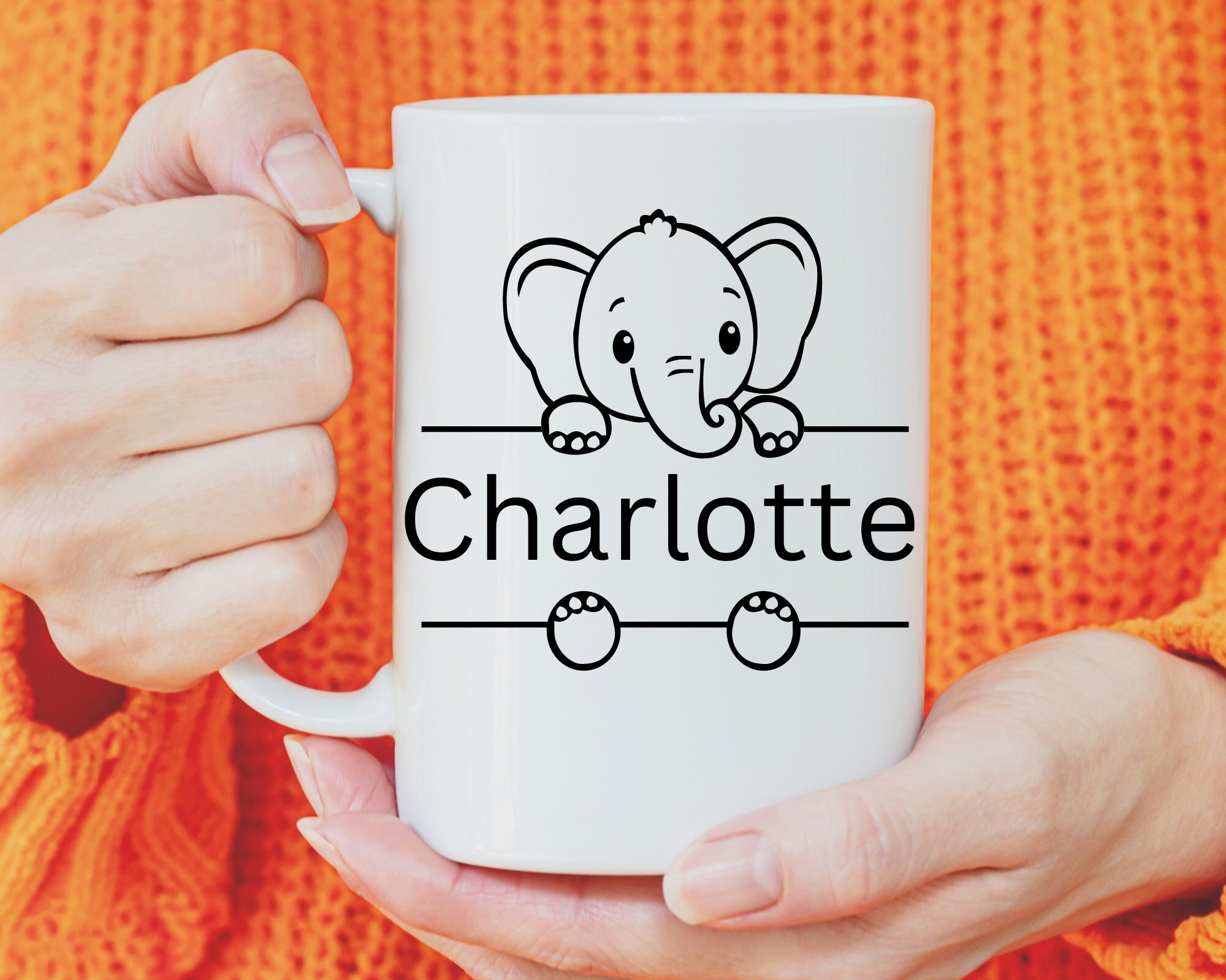 Elephant Split Safari Animals, Safari Animals Outline, Safari Animal ...