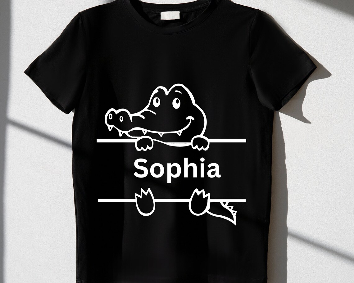 Alligator Split Safari Animal Svg Safari Animals Outline Svg - Etsy