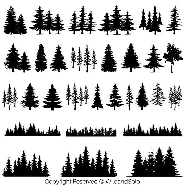 Tree Svg - Etsy